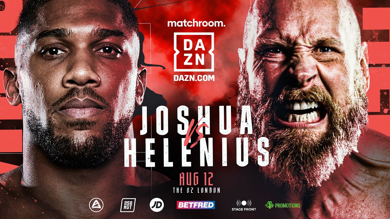 ANTHONY JOSHUA VS. ROBERT HELENIUS FIGHT NIGHT PPV LIVESTREAM - The Global Herald