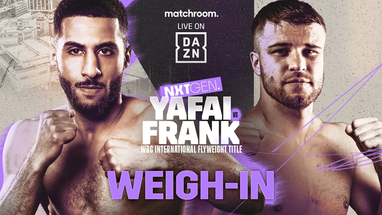 GALAL YAFAI VS. TOMMY FRANK WEIGH IN LIVESTREAM - The Global Herald