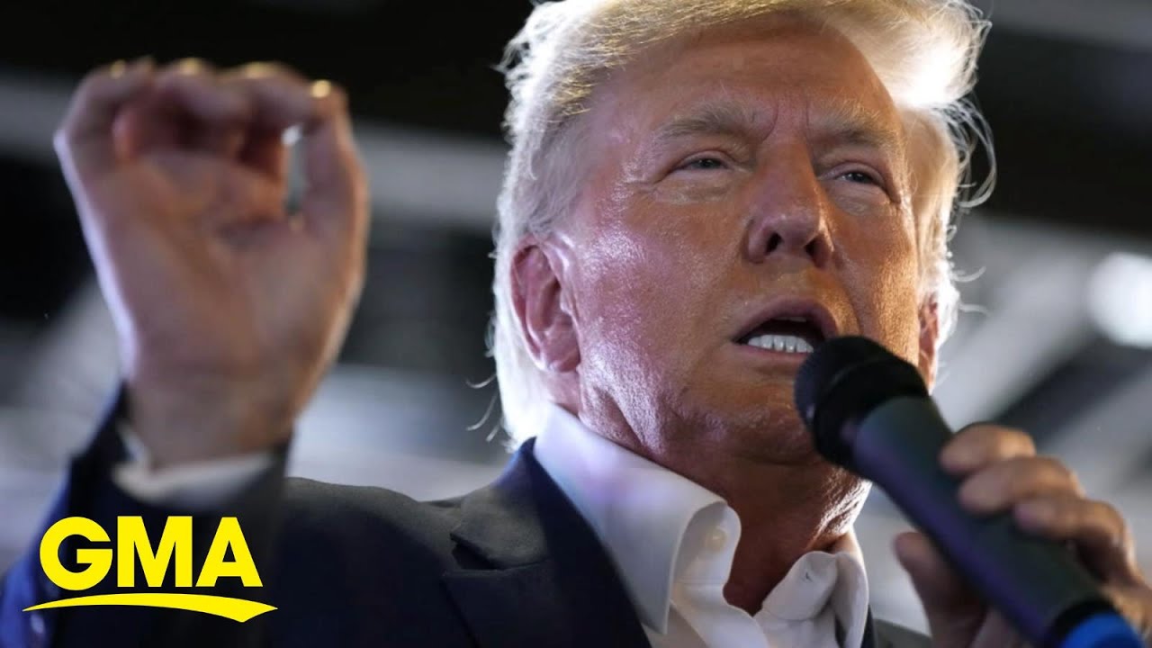 Donald Trump and Ron DeSantis descend on Iowa state fair | GMA - The ...