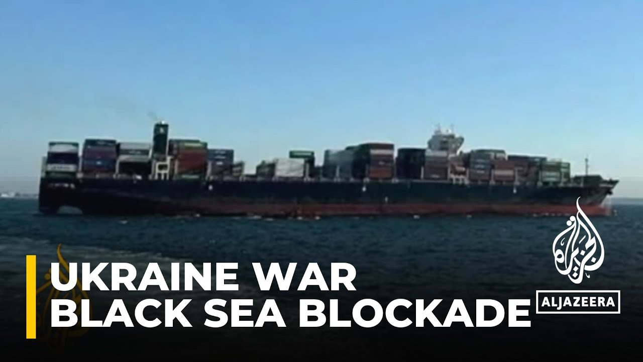 Black Sea blockade: Trapped container ship finally leaves - The Global ...