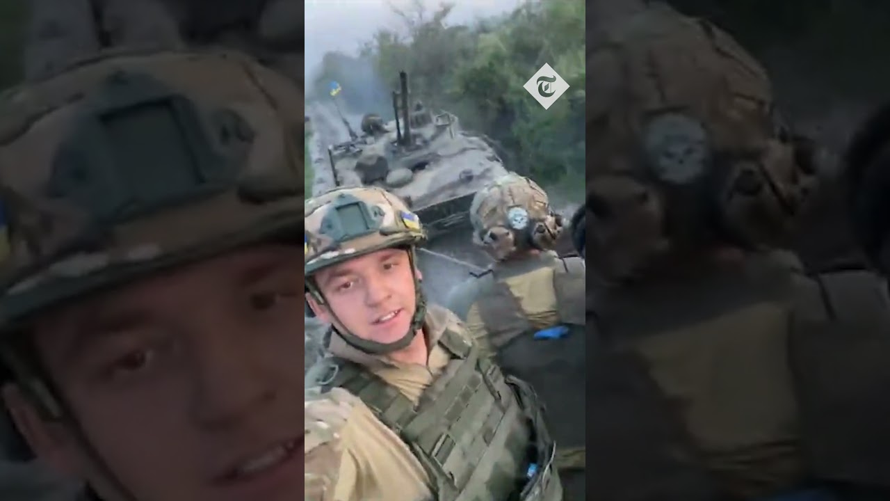 Ukraine shown to capture Russian BMP-3 as counter-offensive makes gains ...