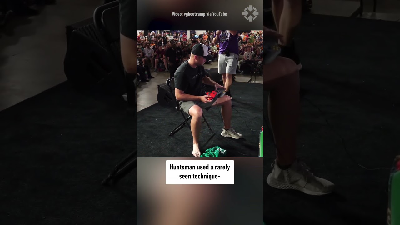 How he got a perfect Smash combo score playing with his foot # ...