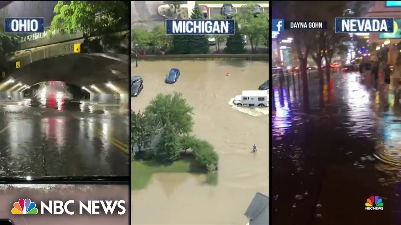 Severe rain and flooding sweeps U.S. with 20 million on alert - The ...
