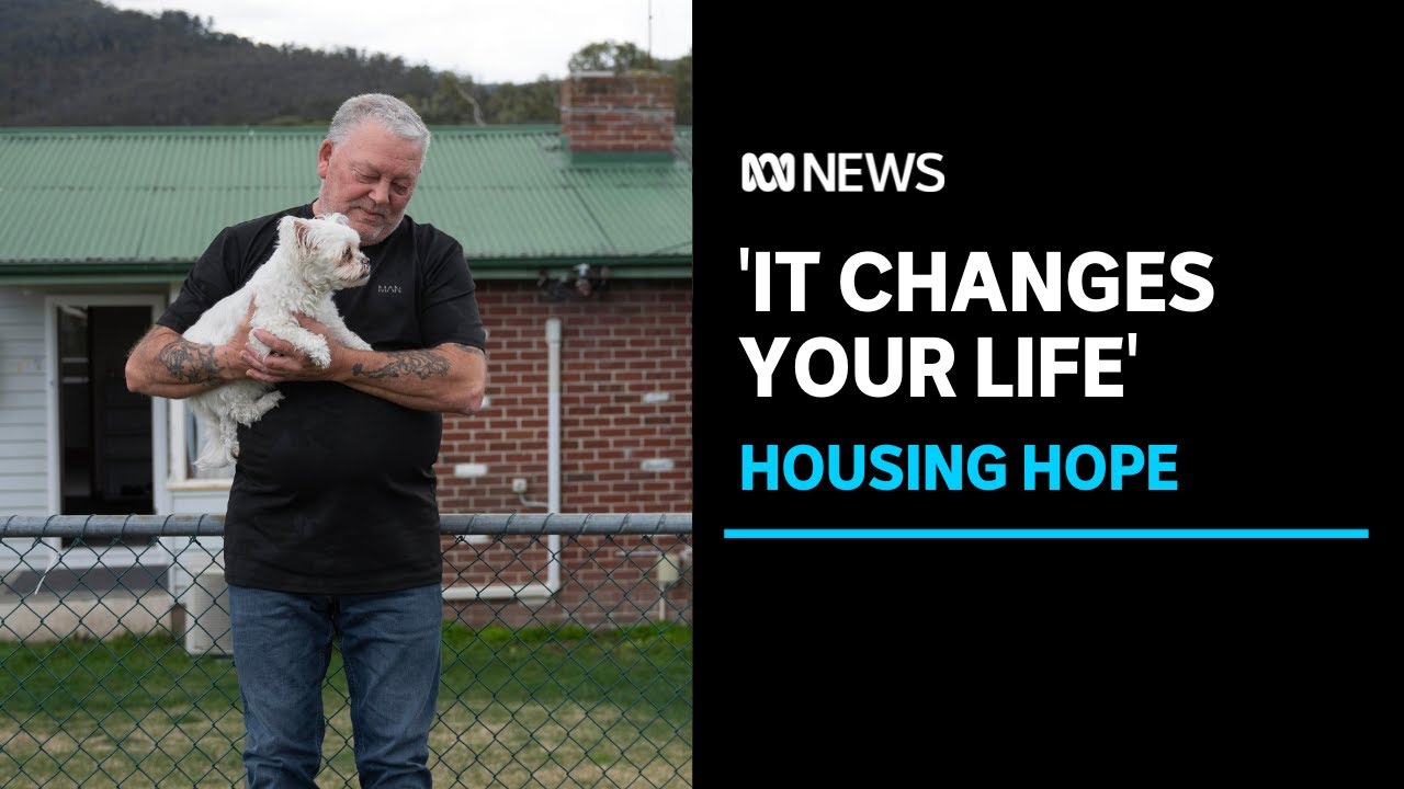 Tasmanian man's life transformed by secure housing after living in a ...