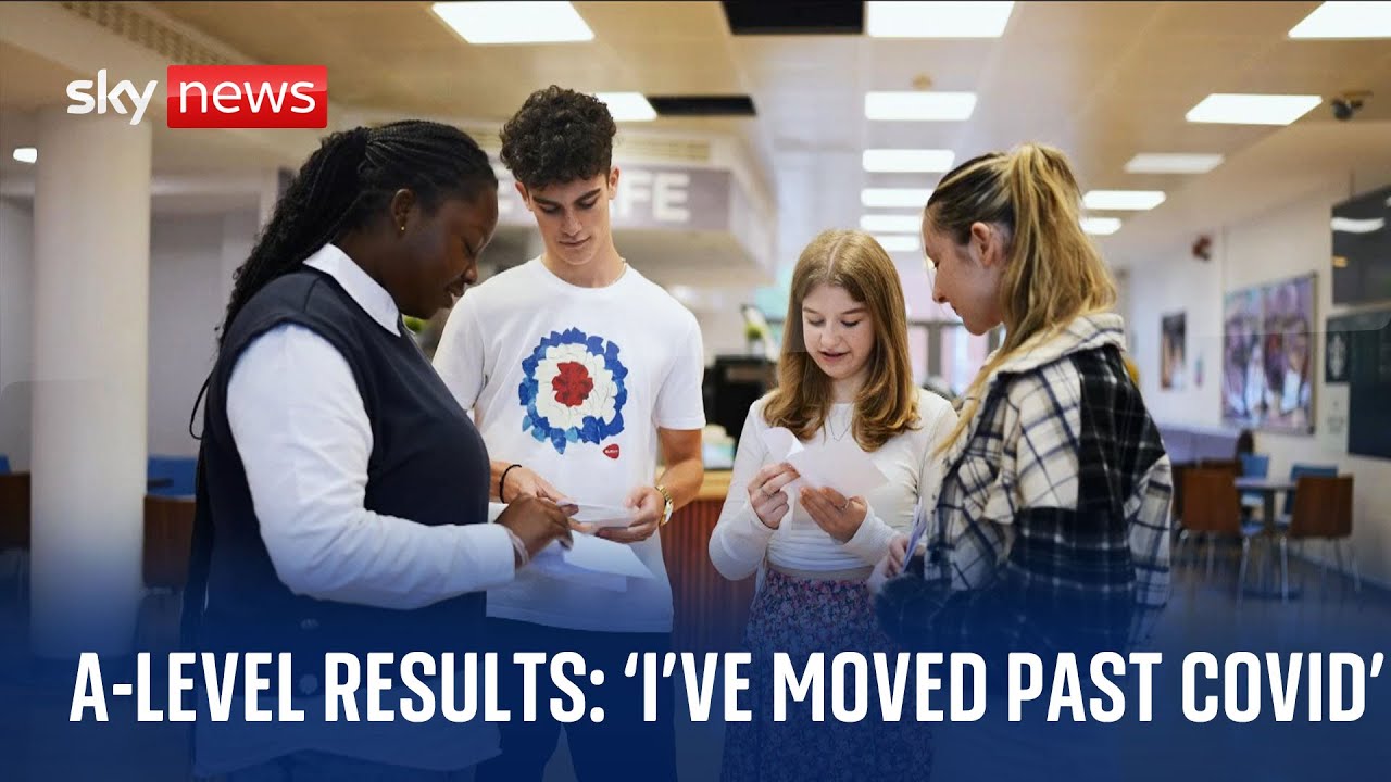 A-level results: 'I've moved past Covid and got grades I'm really happy ...