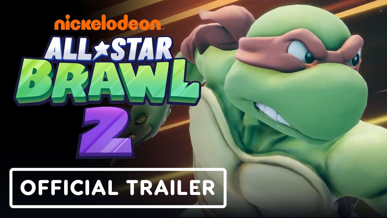 Nickelodeon All-Star Brawl 2 - Official Raphael Overview Trailer - The ...