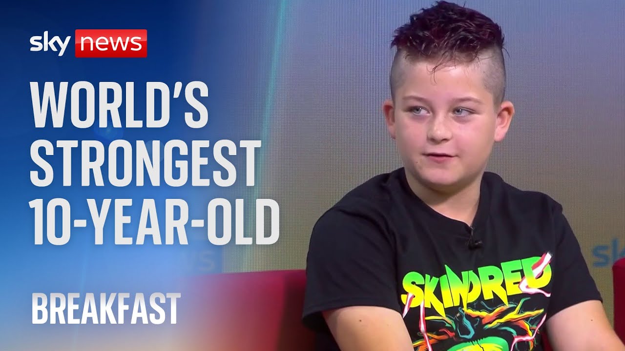 Rowan O'Malley: Meet the World's Strongest 10-year-old - The Global Herald