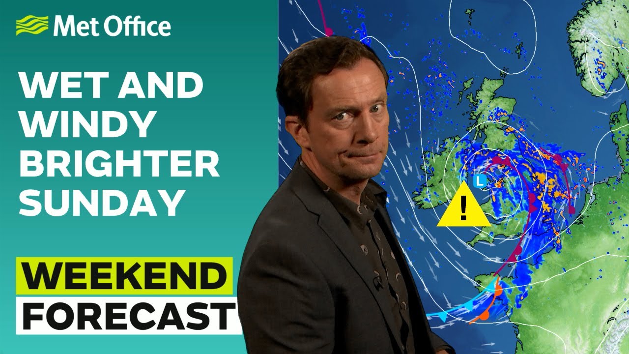 Weekend Weather 03/08/2023 – Wet and windy, brighter Sunday - Met ...