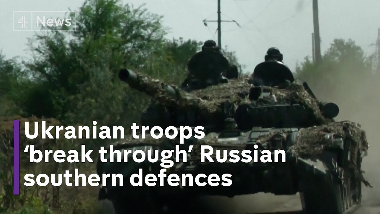 Ukraine claims break through of most difficult Russian defences - The ...