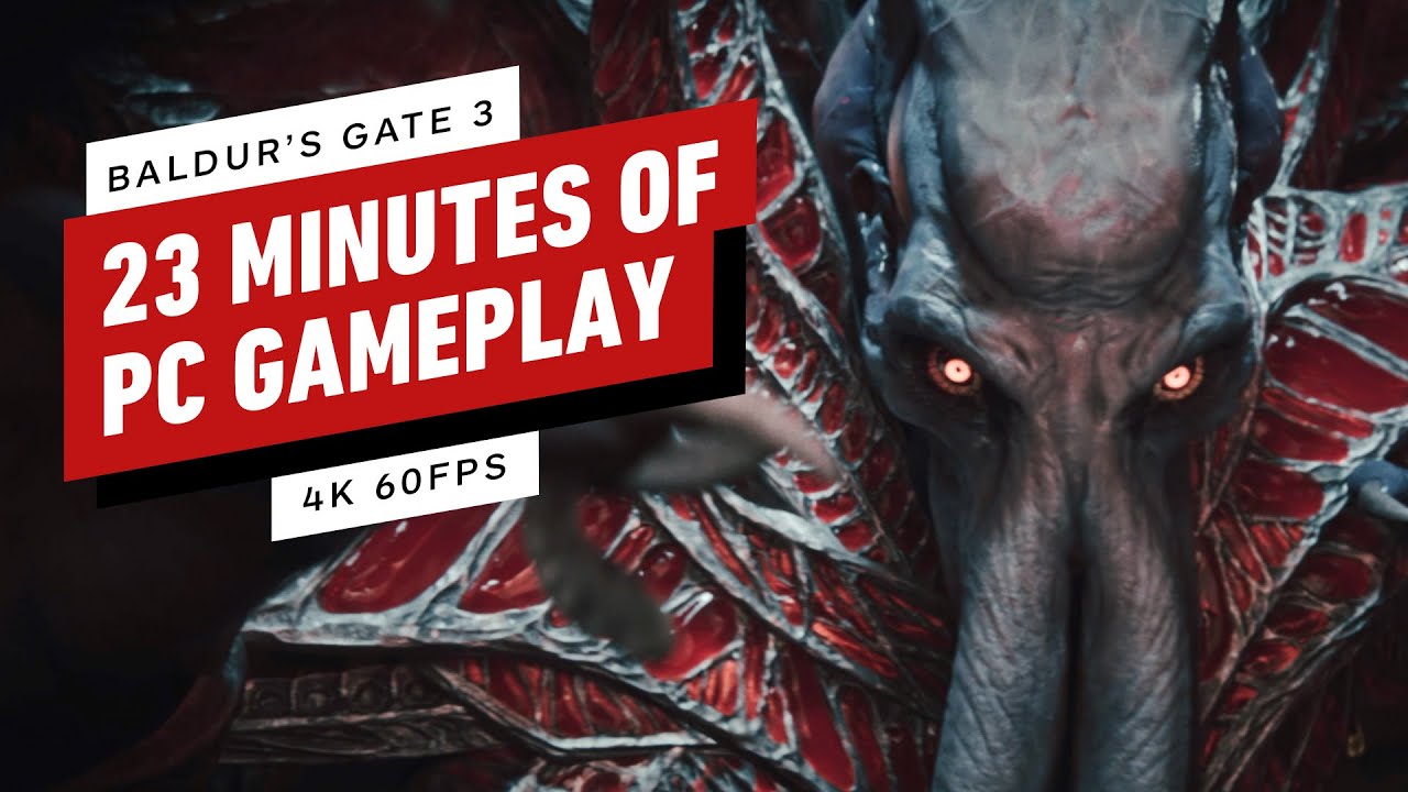 Baldur's Gate 3: The First 23 Minutes of PC Gameplay (Max Settings - 4K ...