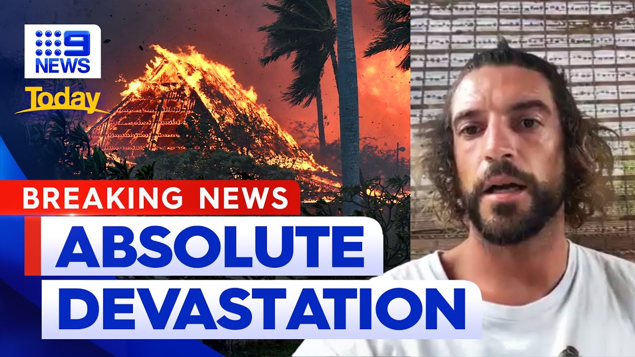 Hawaii fires: Famous town turned to ash as 36 killed | 9 News Australia ...