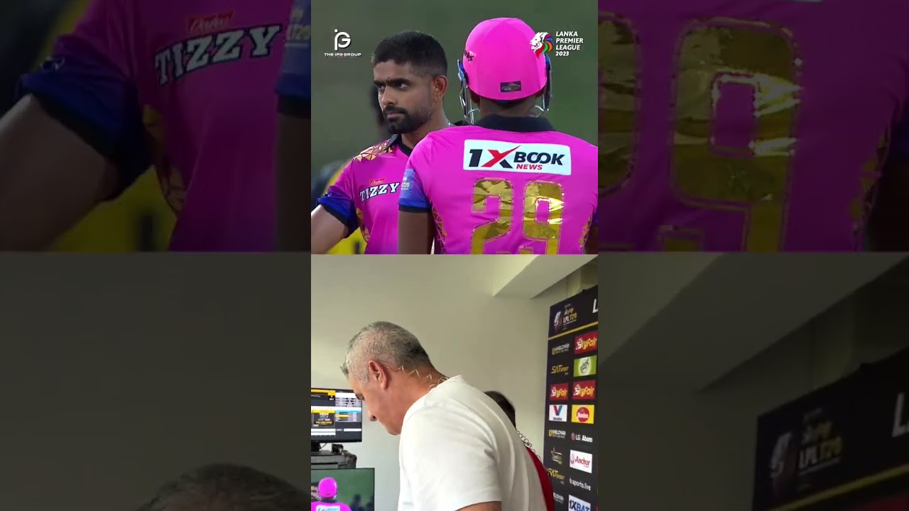 The Babar Azam effect in the commentary box. Babar scores the first ...