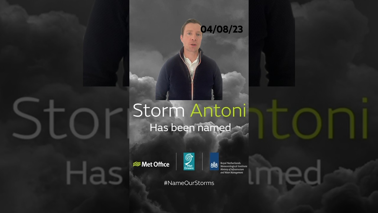 Storm Antoni is on the way ⚠️#weather #rain #wind #weatheraware # ...