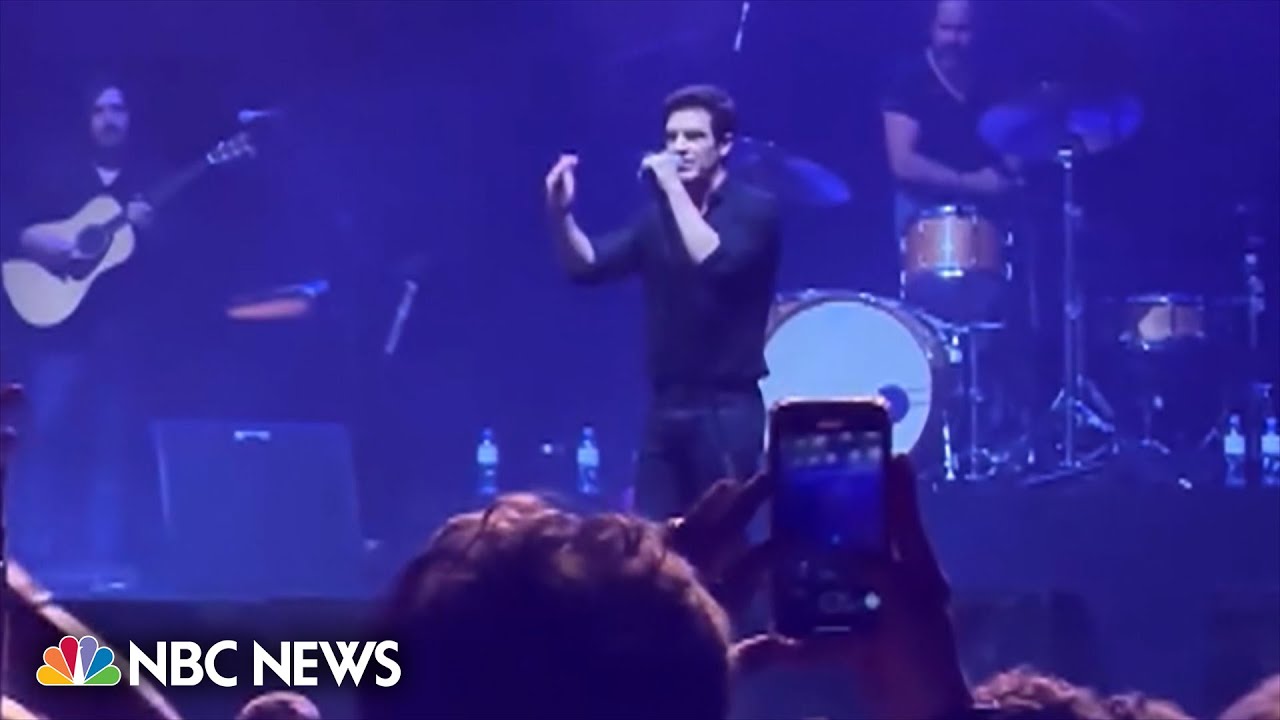 Watch: The Killers introduce a Russian fan on stage at a concert in ...