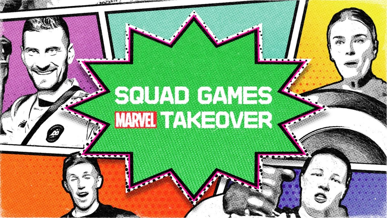 Hulk, Captain America & Avengers | Squad Games: Marvel Takeover ...