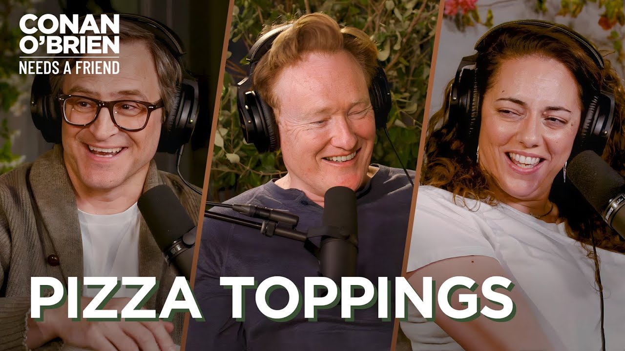 Conan, Sona, & Gourley Describe Their Ideal Pizza | Conan O'Brien Needs ...