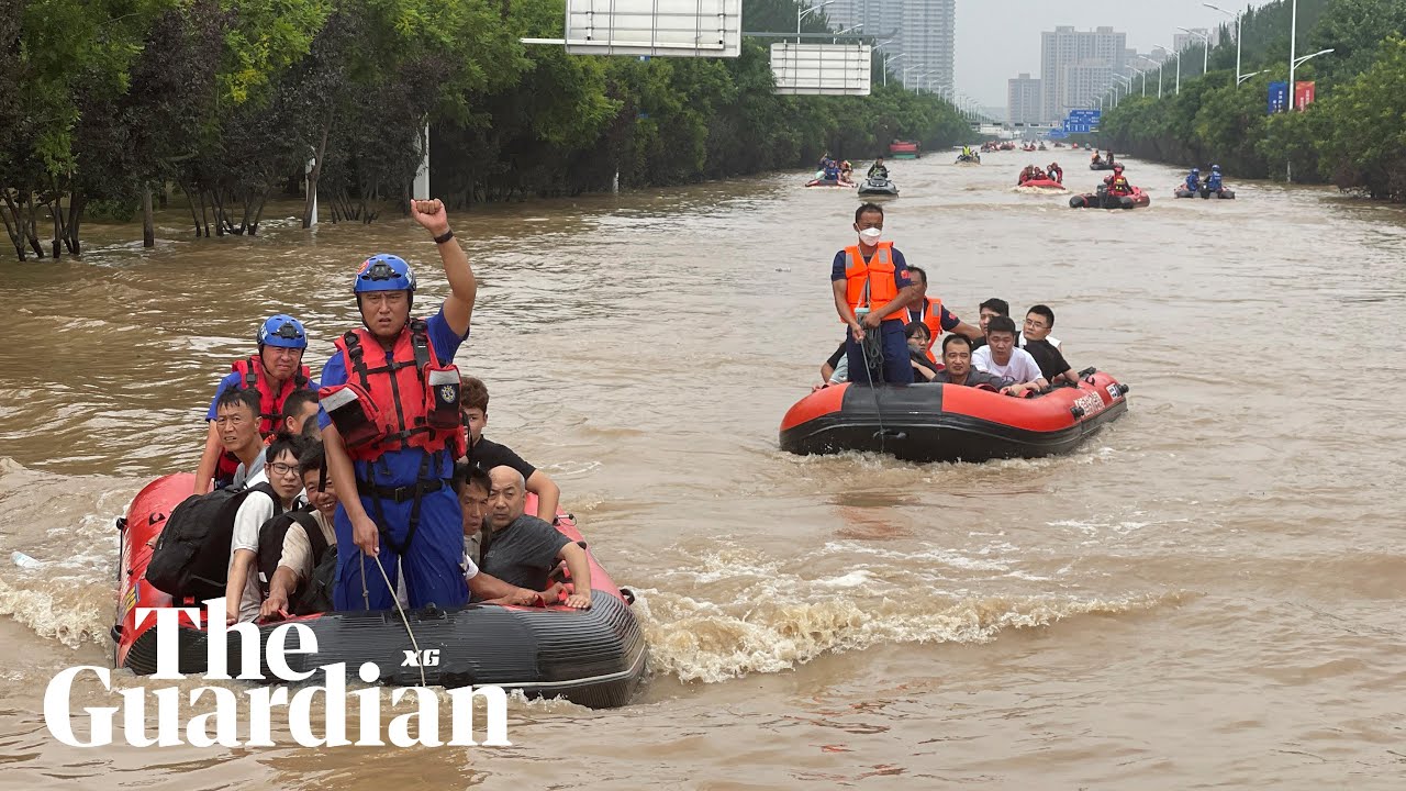 Severe rainfall from Typhoon Doksuri causes floods across northern ...