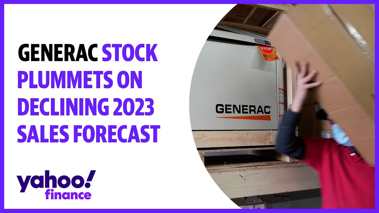 Generac stock plummets on declining 2023 sales forecast - The Global Herald