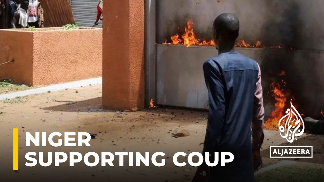 Niger coup: Rally held in Niamey against foreign interference - The ...