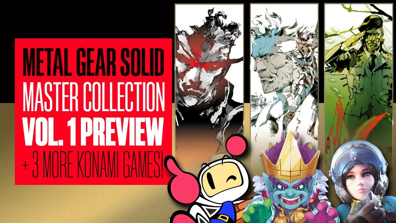 Metal Gear Solid: Master Collection Vol 1 Gameplay Preview + 3 More ...