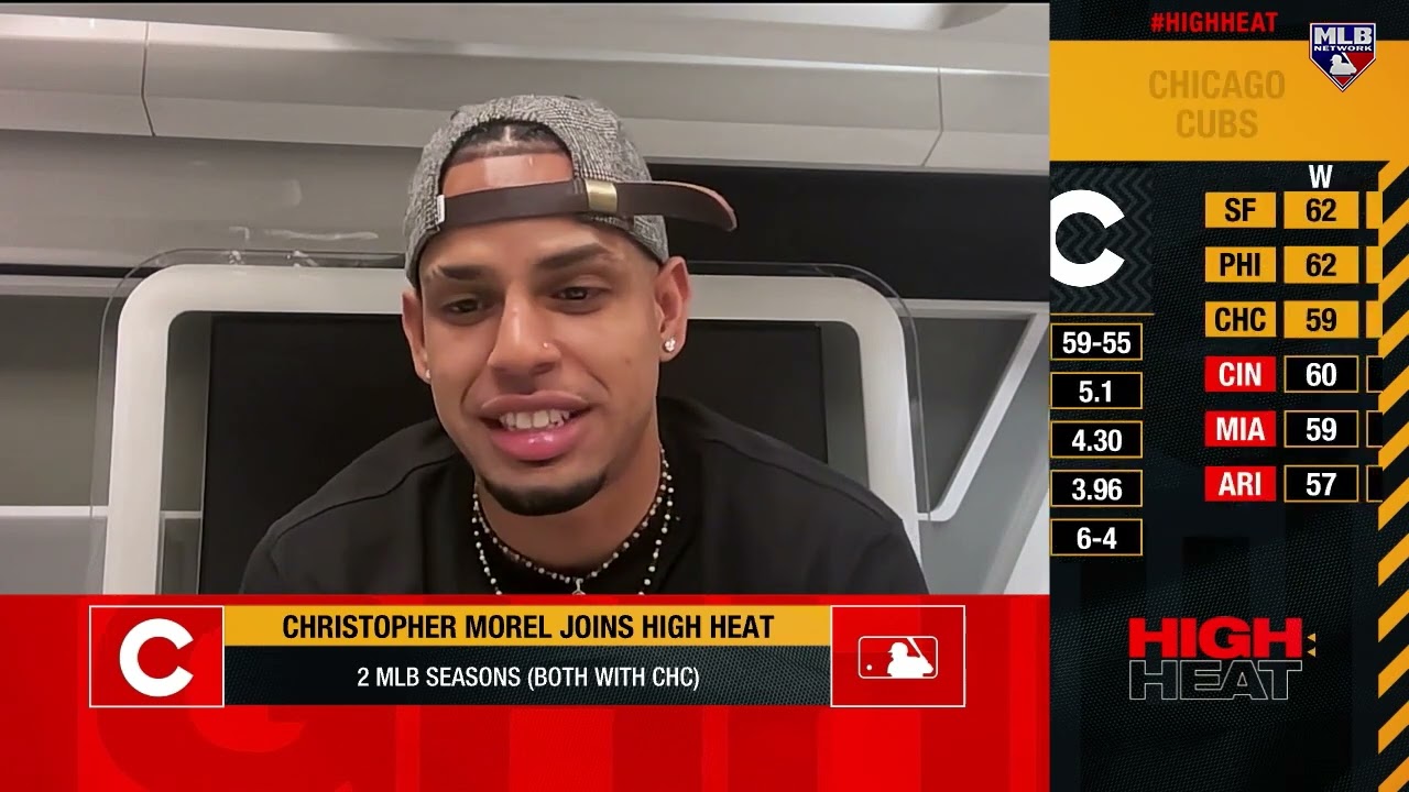 Christopher Morel talks the Cubs season on High Heat - The Global Herald