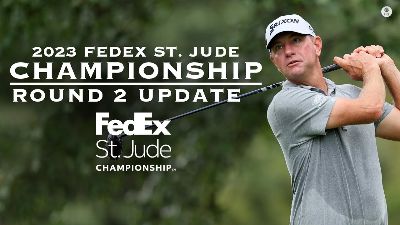 2023 FedEx St. Jude Championship Round 2 Update: Glover, Poston Lead at ...
