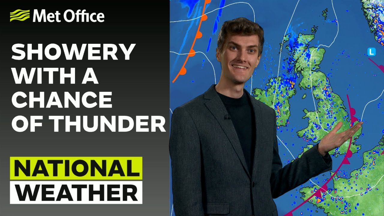 25/08/23 – Showery Saturday – Afternoon Weather Forecast UK – Met ...