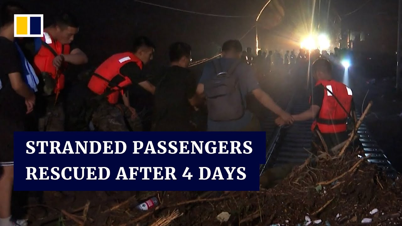 Beijing team launches rescue to save 1,000 train passengers stranded ...