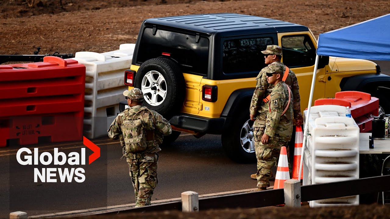 Maui wildfires: Major road reopens in Lahaina as death toll climbs ...