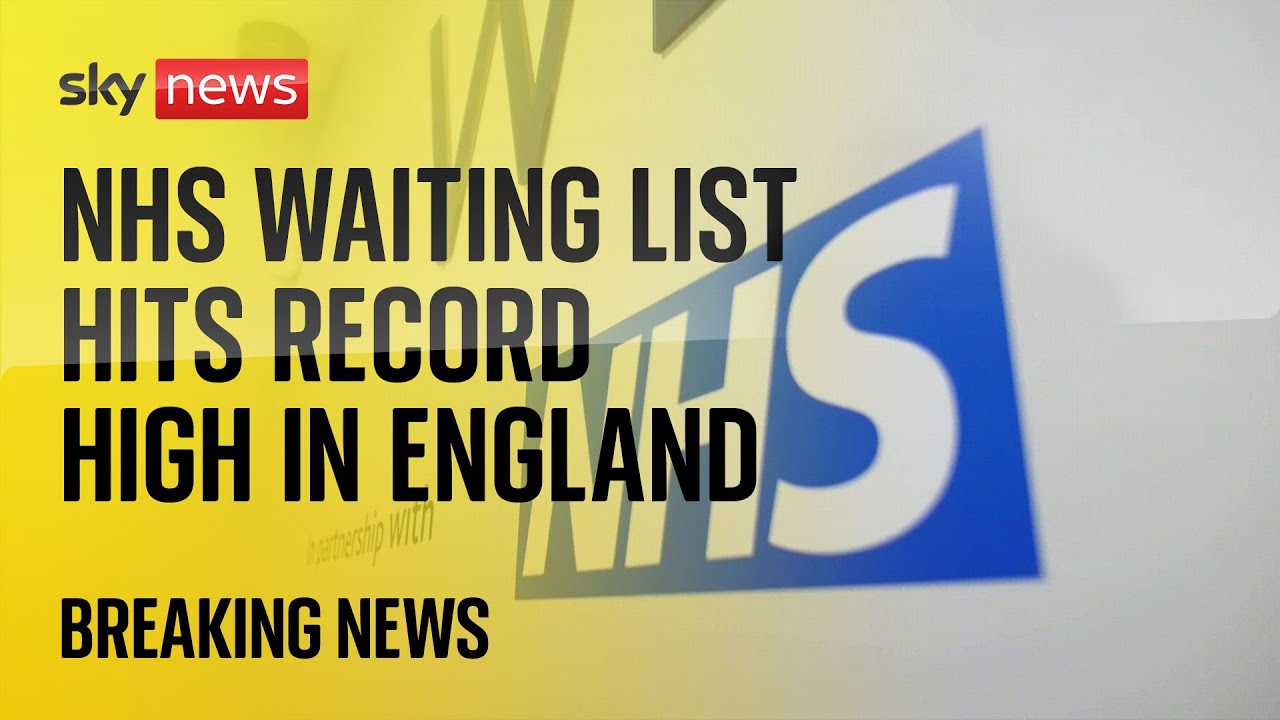 NHS data: Waiting list hits record high of 7.6 million in England - The ...