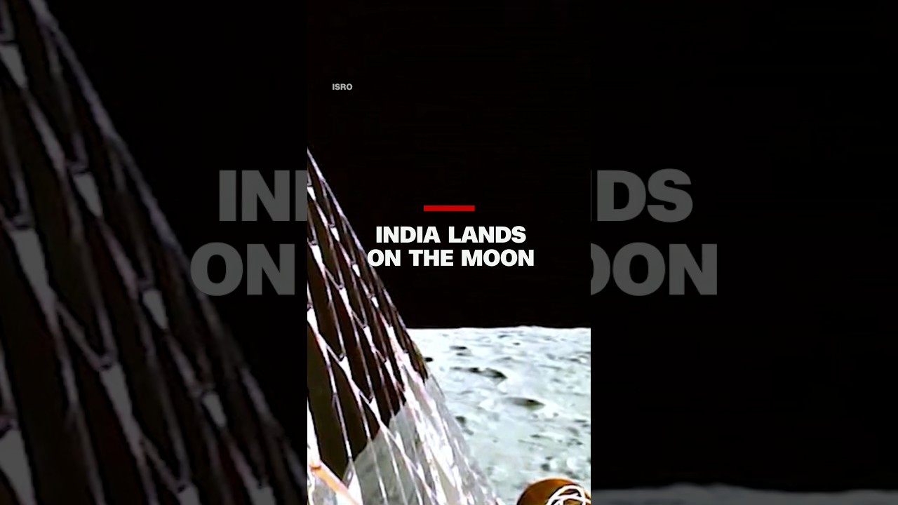 See moment India becomes 4th country to land on the moon - The Global ...
