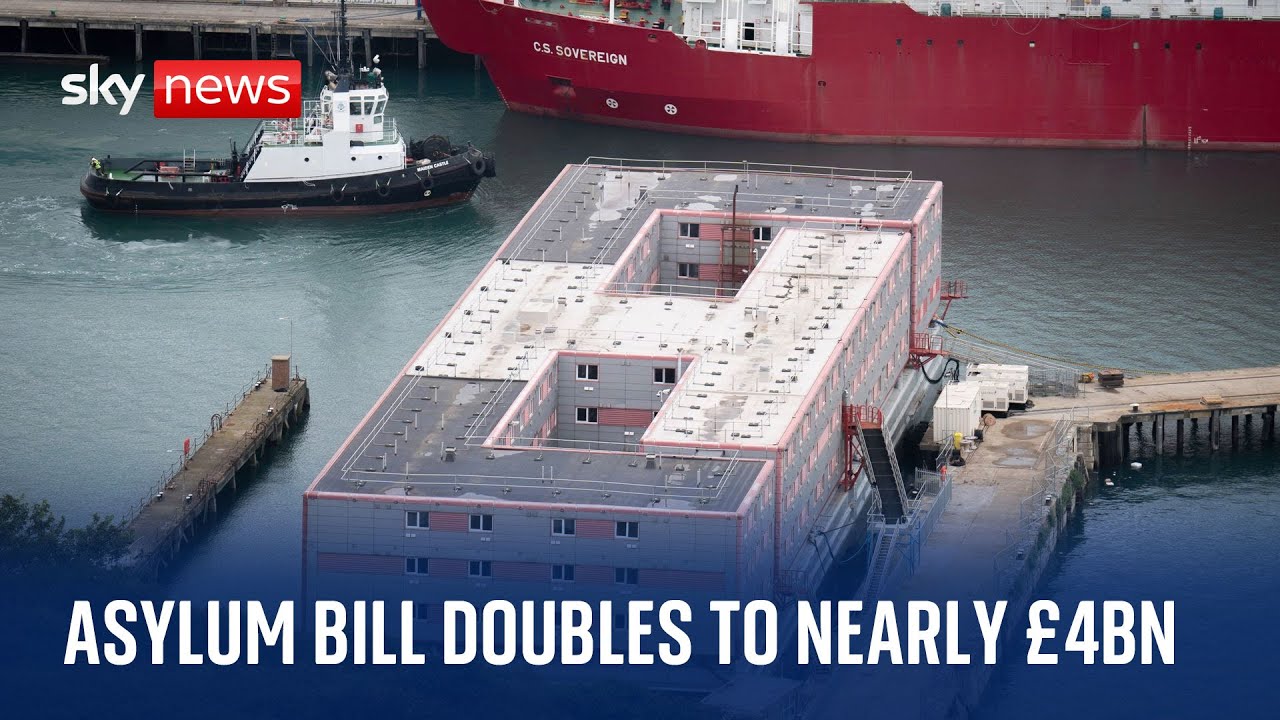 Asylum bill doubles to nearly £4bn as Sunak says cost is 'unacceptable ...