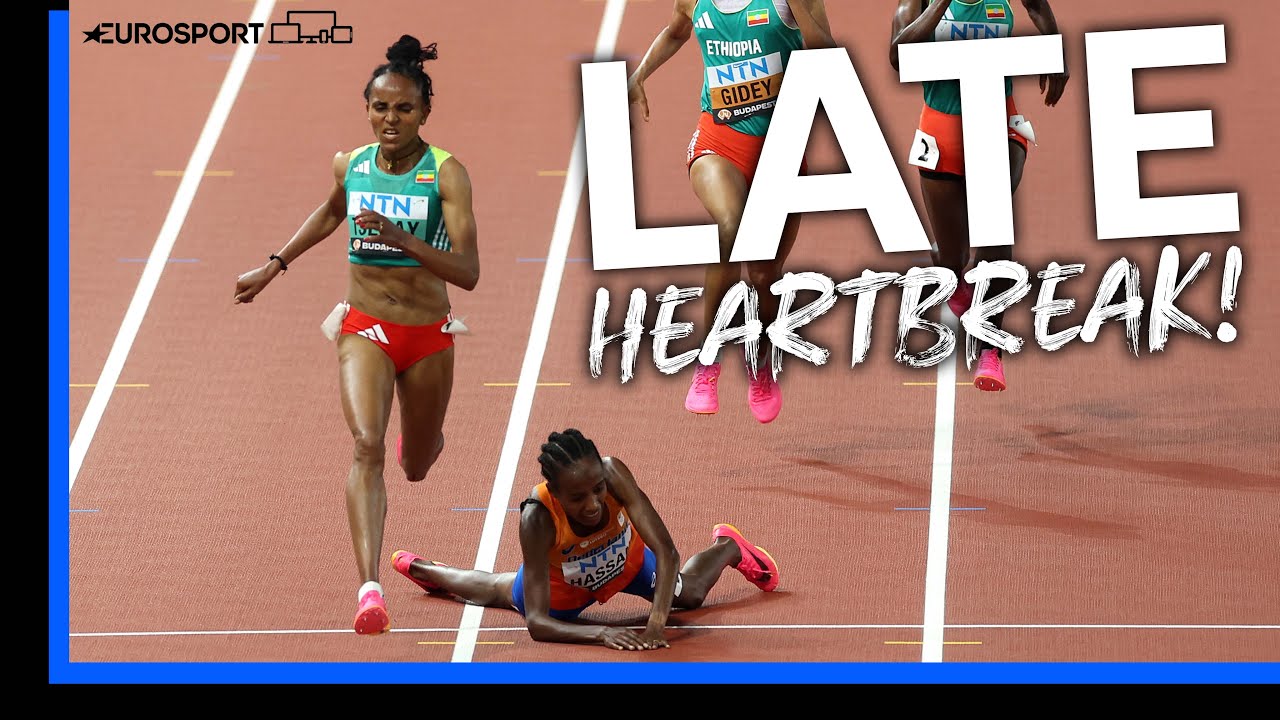 Disaster At The Line! | Women's 10,000m Final | World Athletics ...