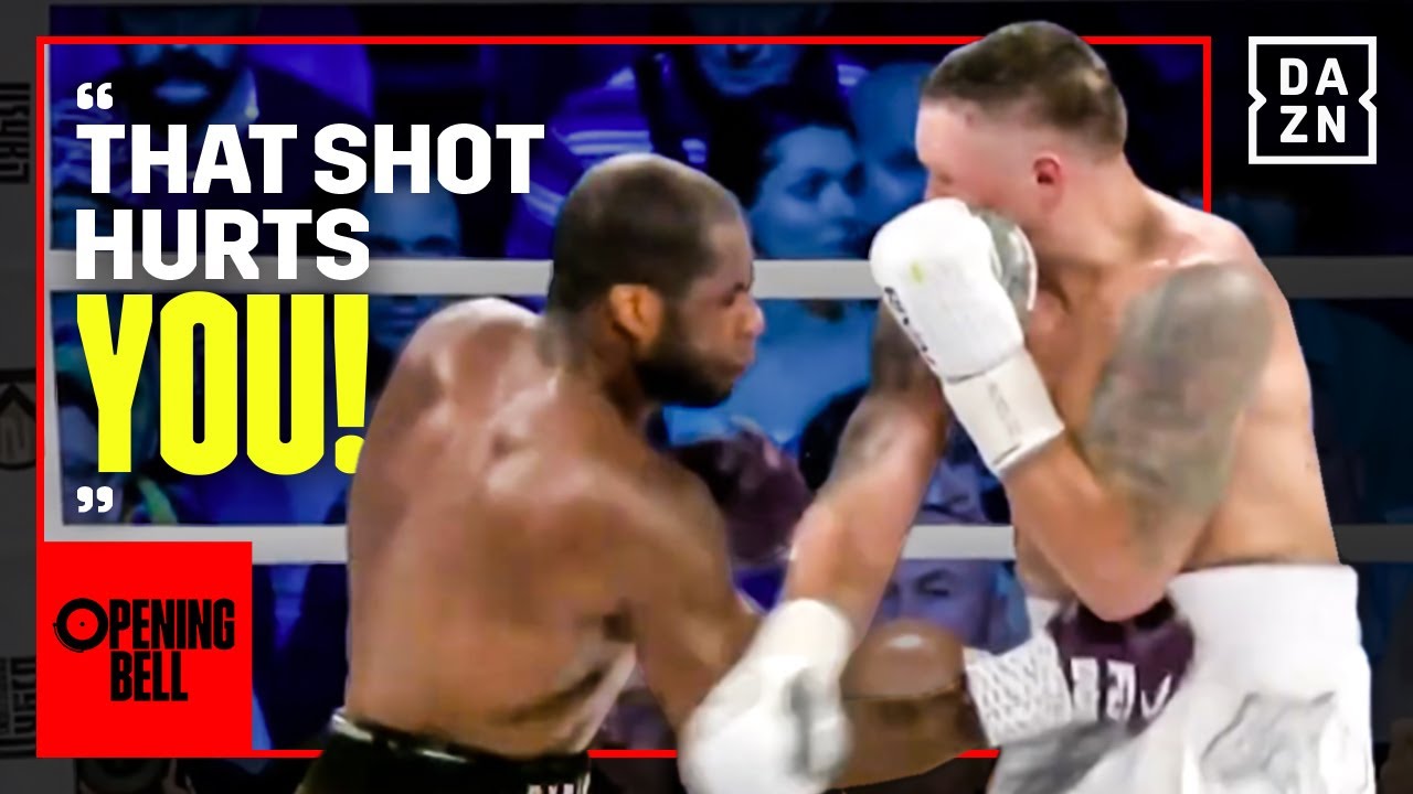 WAS DANIEL DUBOIS' PUNCH ON OLEKSANDR USYK LEGAL? Referee Jack Reiss ...