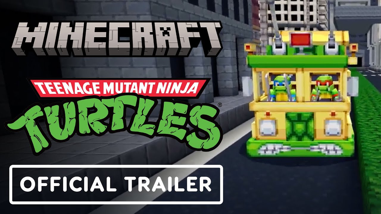 Minecraft x Teenage Mutant Ninja Turtles - Official Collaboration ...