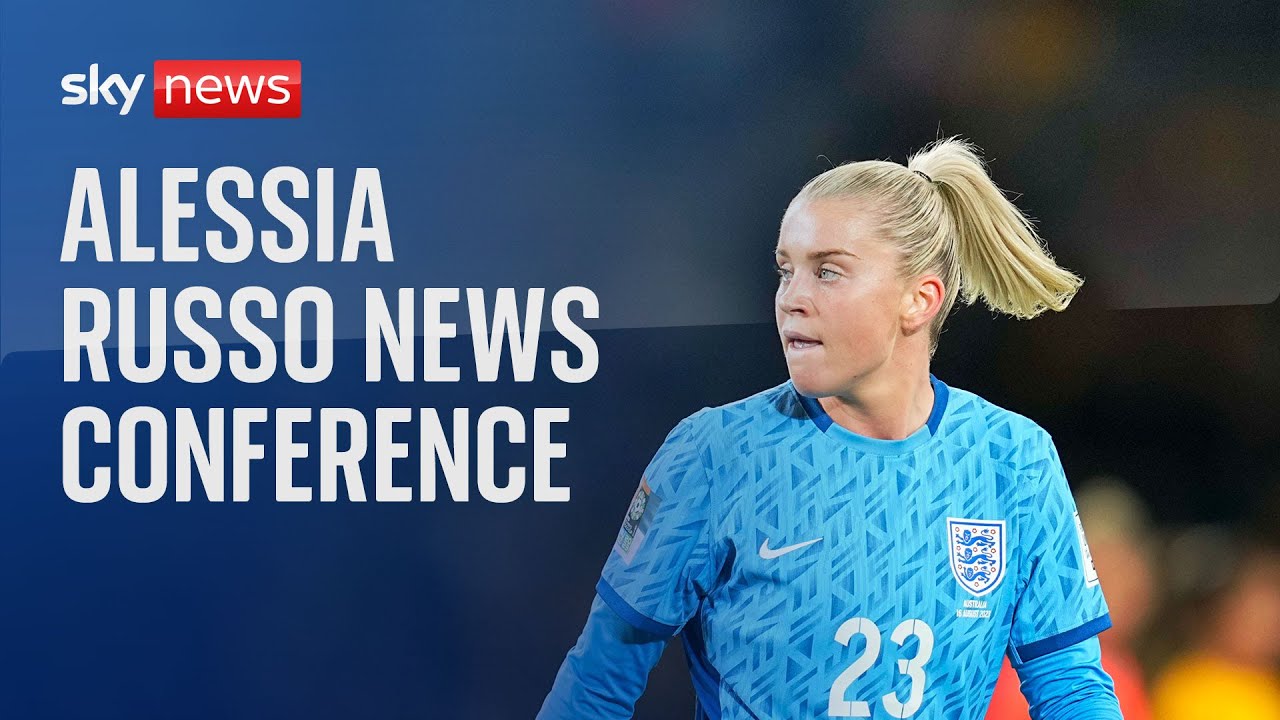 Watch live: England's Alessia Russo news conference ahead of Women's ...