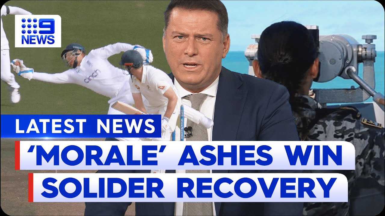 England wins Fifth Test in ‘morale victory’; Missing ADF crew confirmed ...