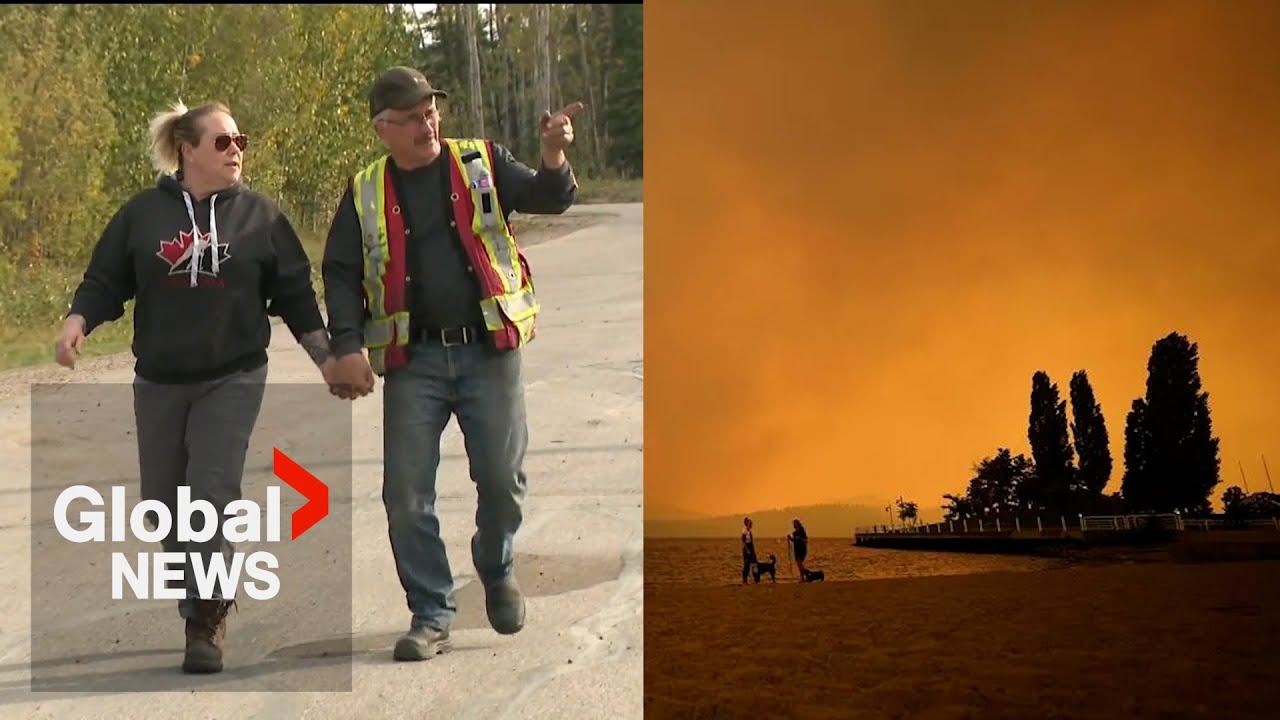 NWT wildfires: Couple stays behind in Enterprise town to try and save ...