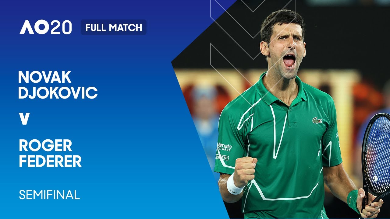 Novak Djokovic v Roger Federer Full Match | Australian Open 2020 ...