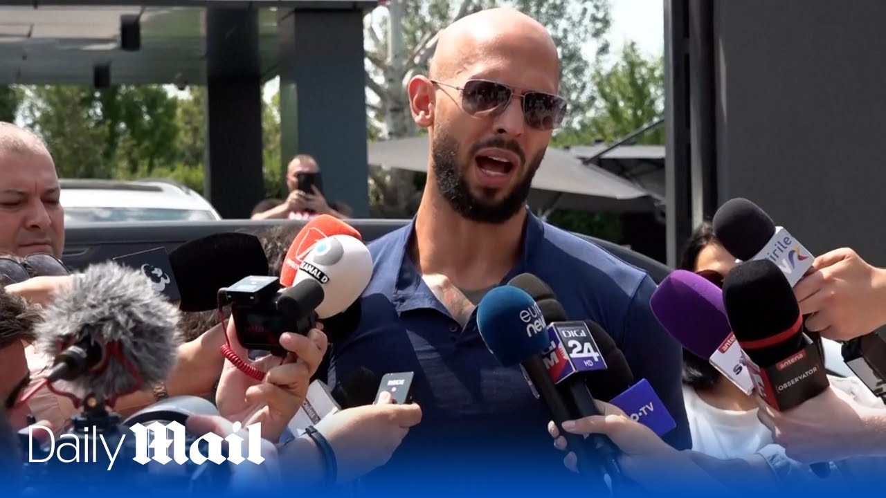 'Its very exhausting': Andrew Tate's statement upon been released from ...