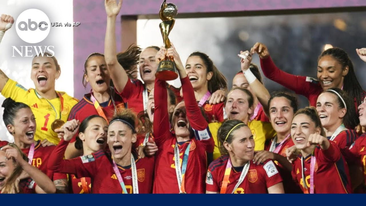 Women's World Cup ends with the trophy headed to the Iberian Peninsula ...