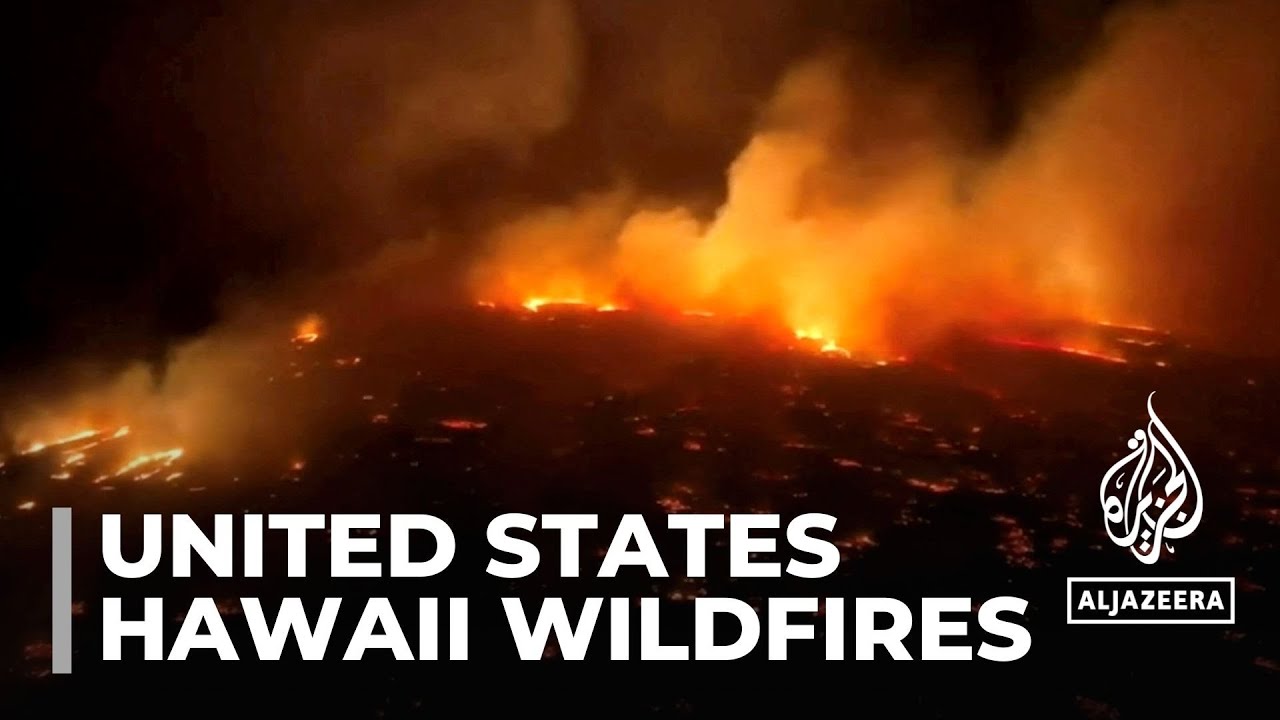 Wildfires kill six on Hawaii’s Maui island as strong winds fan flames ...