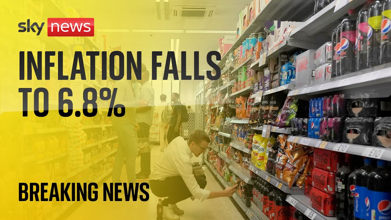 Inflation falls sharply in July ONS says - The Global Herald