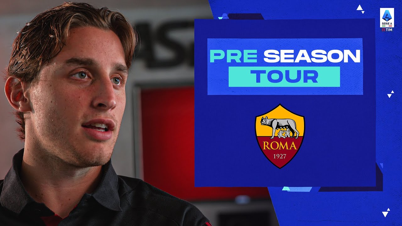 Pre-Season Tour | Discover Roma With Edoardo Bove | Serie A 2023/24 ...