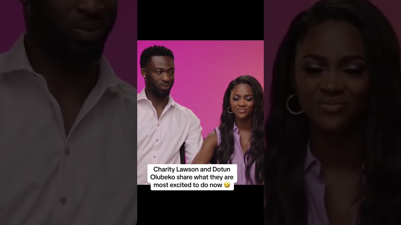 Charity Lawson And Dotun Olubeko Share What They Are Most Excited To Do ...