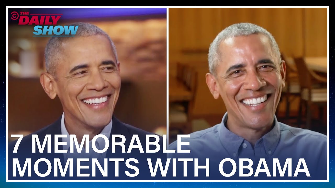 7 Memorable Barack Obama Moments | The Daily Show - The Global Herald