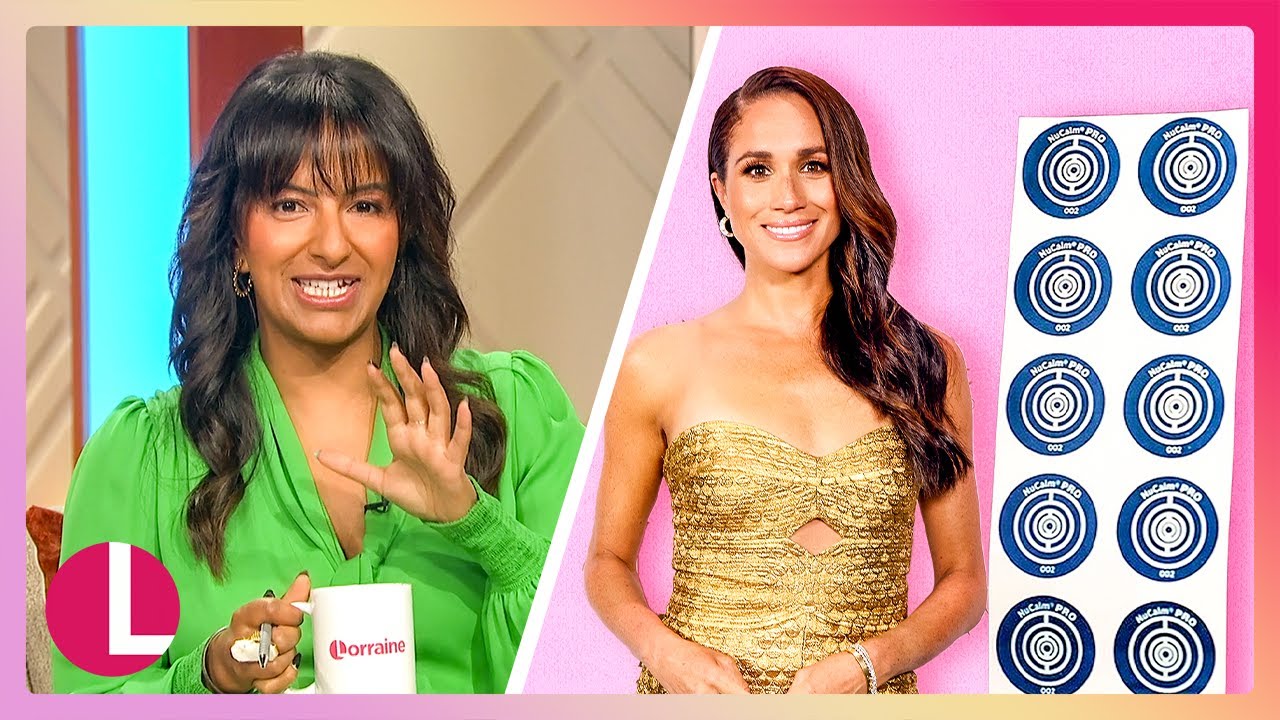 Putting Meghan Markle's Stress Stickers To The Test | Lorraine - The ...