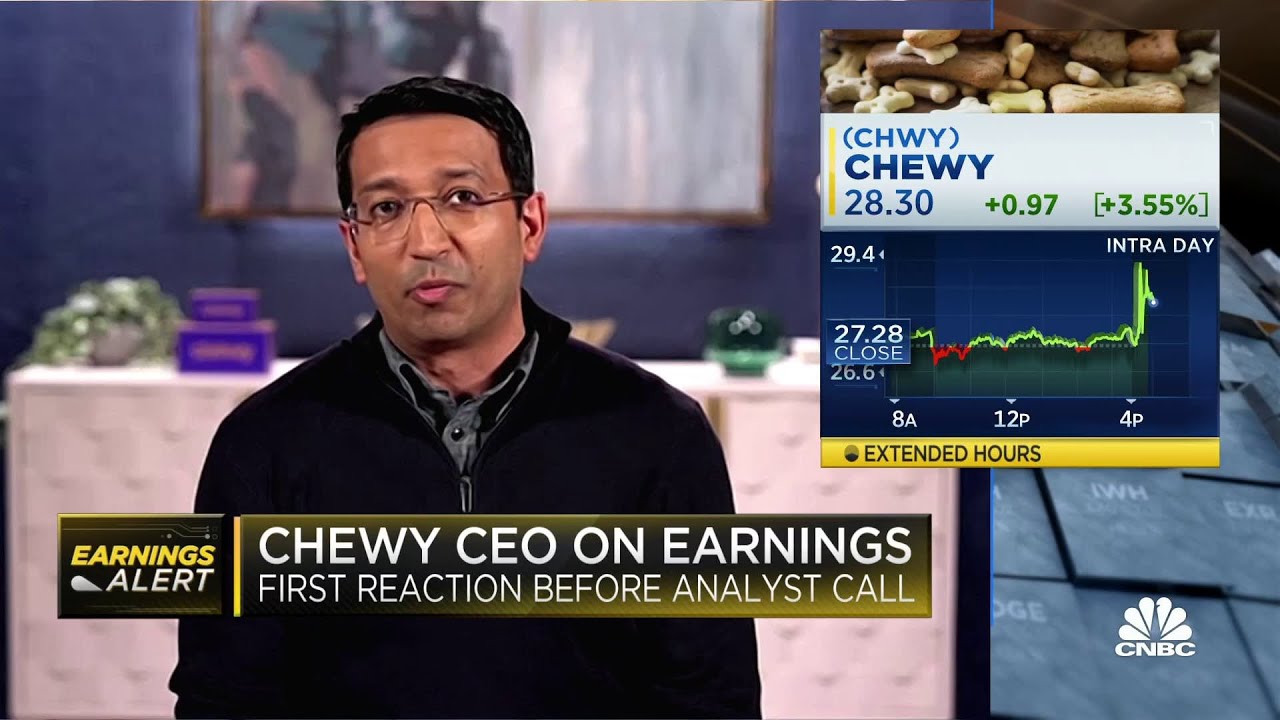 The consumer is slightly more discerning coming out of Q2, says Chewy ...