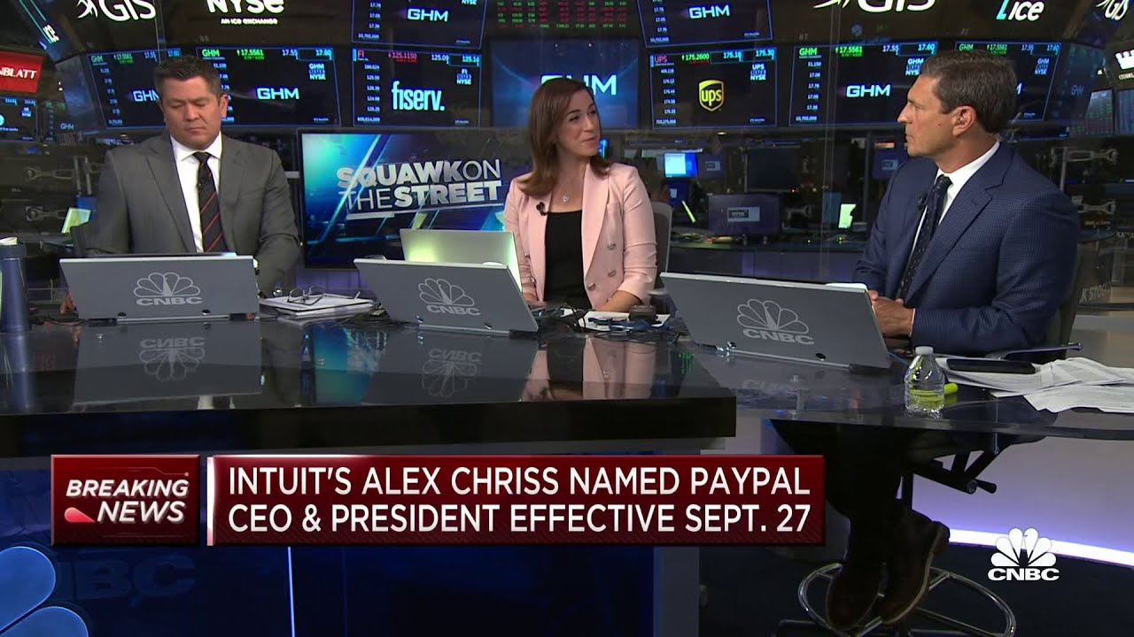 Intuit's Alex Chriss named PayPal's new CEO - The Global Herald