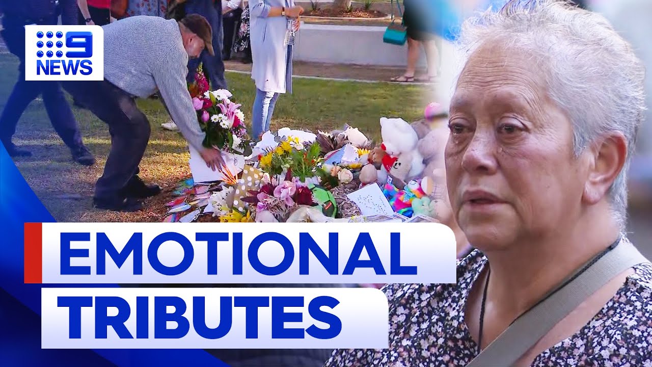 Russell Island community farewell family lost in Queensland house fire ...